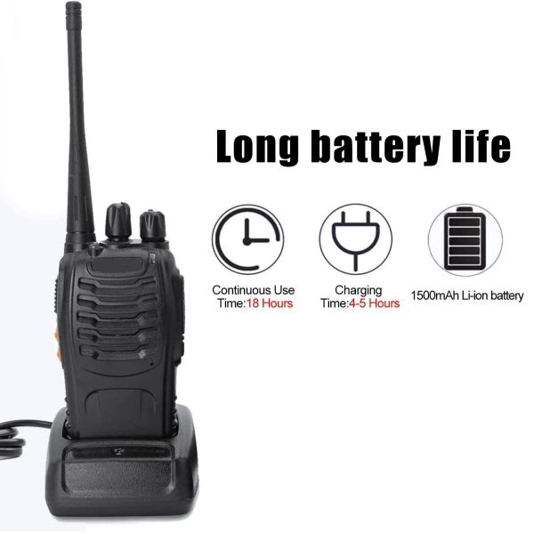 Quality 99 Storage Channel BF-888S Dual Band Two Way Radio Walkie Talkie for Kids Mobile for sale