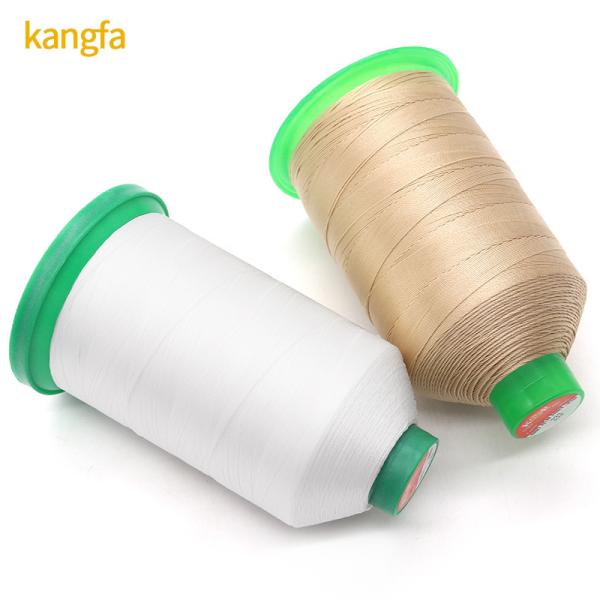 Quality 3000m Cone Nylbond Tkt-40 White Strong Bonded Thread for Upholstery 210D/3 40 for sale