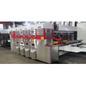Quality Jumbo Printer Slotter Die Cutter Machine Precision Four Color for sale