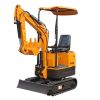 Quality 15000mm Maximum Digging Depth Mini Digger Excavator with Cabin and Optional for sale