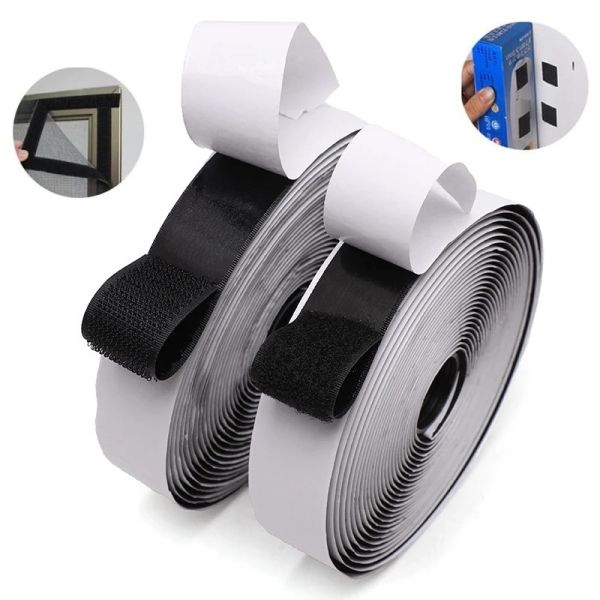 Quality Waterproof 10mm Strong Sticky Back Self Adhesive Hook And Loop Tape for Heavy Duty Applications for sale