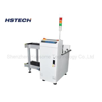 Quality Belt Transporting PCB Width Adjustment 3 Color Display SMT Magazine Loader for sale