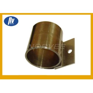 Quality Constant Force Torsion Spiral Spring Gold Color For Electronic Devices for sale