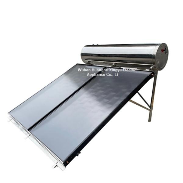 Quality Enamel Heat Storage Water Tank Integrated Flat Plate Pressurized 100L-300L All-in-One Flat Plate Solar Water Heater for sale