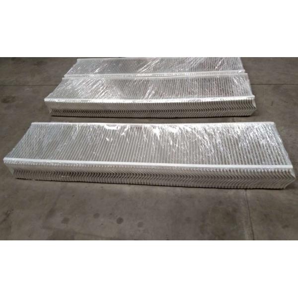 Quality Polypropylene Vane Pack Mist Eliminator With 20mm Plate Distance for sale
