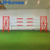 Quality Red Fashionable Horse Jumps Equipment With Protection for sale