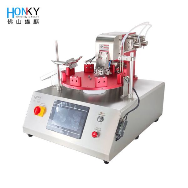 Quality 0.2ml Double Head Ceramic Pump Liquid Filling and Capping Machine for Reagents for sale