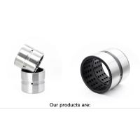 Quality Hydraulic Cylinder Bushing Wrapped Sleeve DU Bearing For Hydraulic for sale