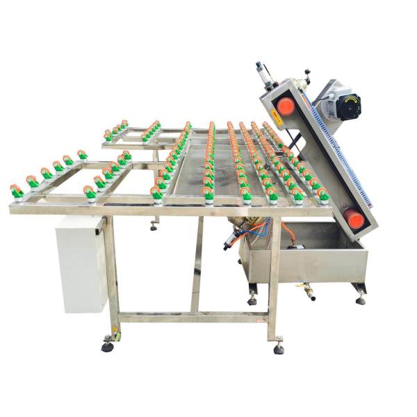 Quality Small Glass Polishing Equipment , Glass Processing Plant Machinery 380V 50Hz for sale