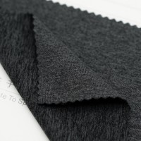 Quality Recycled 86% Polyester Spandex Fabric Double Sided Sanding With High Elasticity for sale