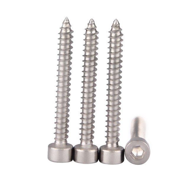 Quality Cylindrical Head Hex Slot Self tapping screws for sale