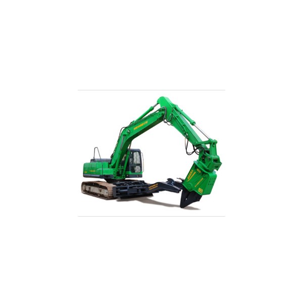 Quality 220V Wood Cutter With Grapple Saw Hydraulic Tree Shears For Excavator for sale