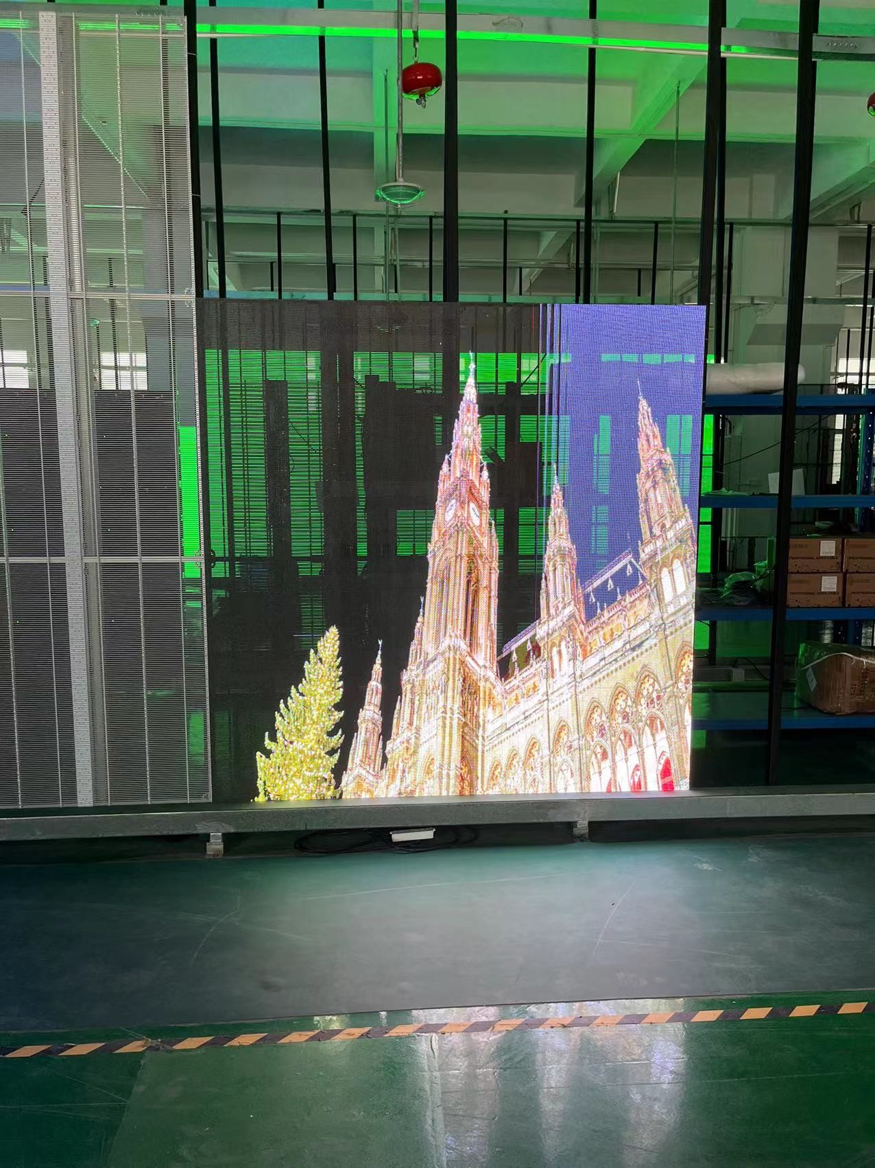 Customizable Transparent LED Display for Eye-Catching Outdoor Advertising Solutions