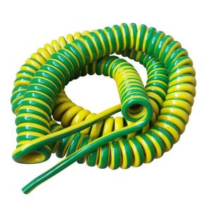 Quality Unshielded 24AWG 8 Core 1000V Spiral Power Cable TPEE Insulation for sale