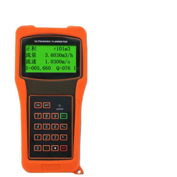 Quality OCT RS232 Digital Flow Meter LCD Display Clamp On Ultrasonic Flow Meter for sale