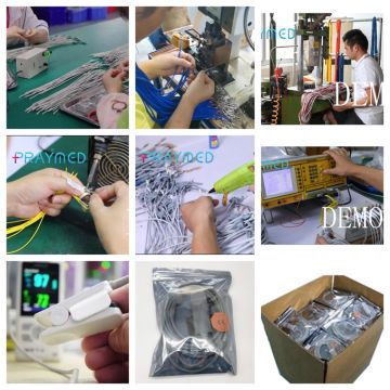 Biolight Direct-Connect Holter ECG Cable For 3 or 5 Lead Snap Connector 9