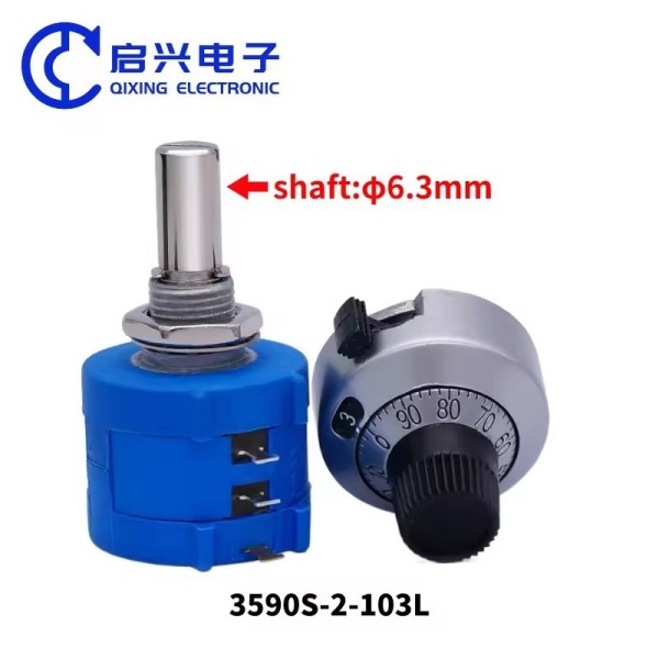 Quality Customizable 3590S-2-103L Wirewound Potentiometer for Various Electronic for sale