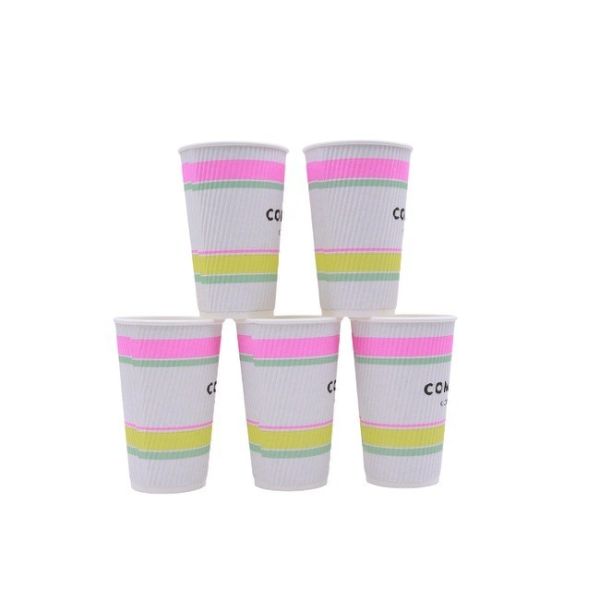 Quality Bulk Disposable Paper Coffee Cups Hot Drinking Cups for Hot Coffee Hot Liquid for Cafes Bistros for sale