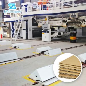 Quality 7 Ply Corrugated Board Production Line 2800mm 200m/Min Operating Speed for sale