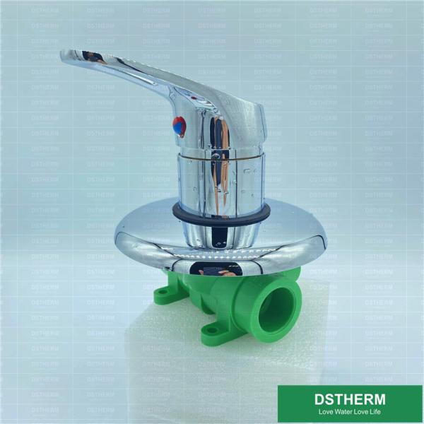 Quality Three Ways Sanitary Ware PPR Brass Valve Sound Insulation for sale