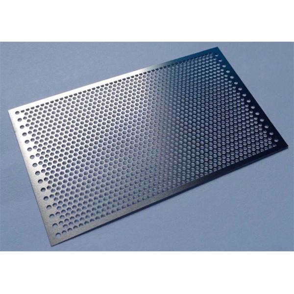 Quality 2mm Thickness Hexagonal Perforated Sheet Metal Beautiful Etching Grid Use for sale