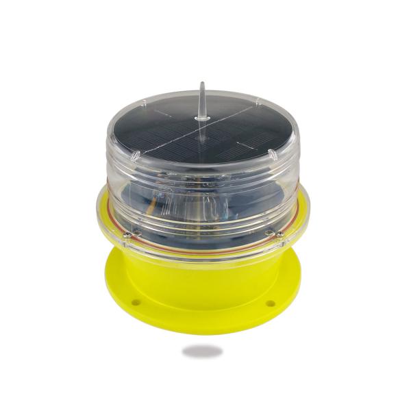 Quality GPS Sync Solar Warning Light UV Polycarbonate Microprocessor Controlled 20fpm for sale