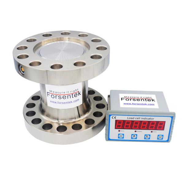 Quality Flange Mounted Load Cell 50ton 100 ton 200ton 300 ton 500 ton Compression Load cell for sale