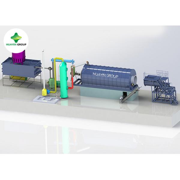 Quality High Temperature Small Tyre Pyrolysis Plant With Profit Analysis for sale