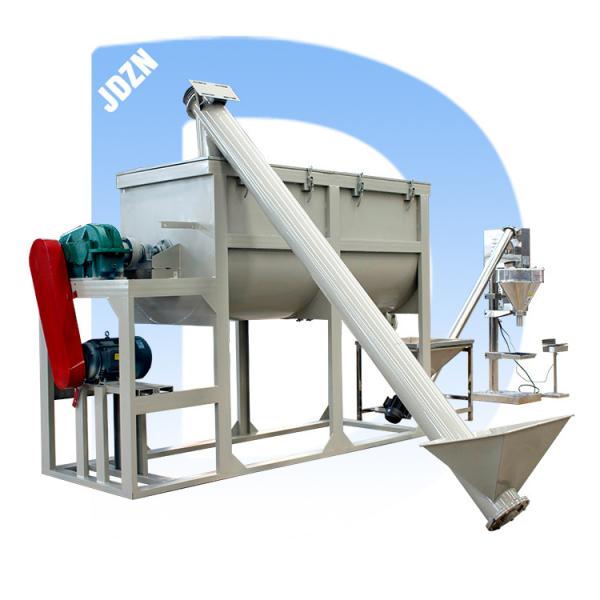 Quality Blue Detergent Powder Making Machine with Mixing Function and Additional for sale