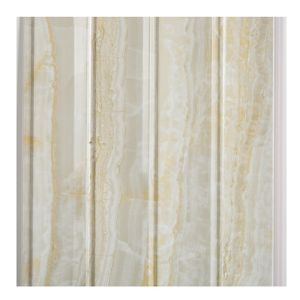 Quality Marble Design Waterproof Wood Paneling For Bathrooms Four Wave Three Groove for sale