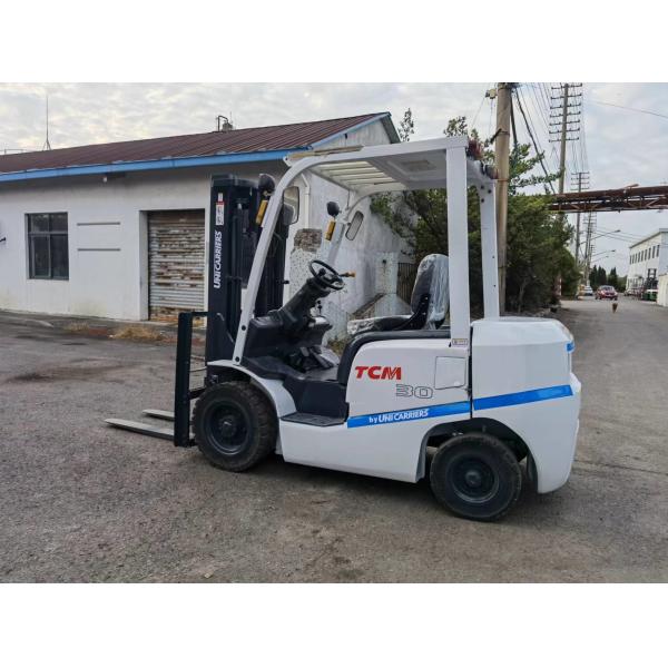 Quality 2012 TCM FD30 Diesel Fork Lift with Routine Fork Length Affordable and Versatile for sale