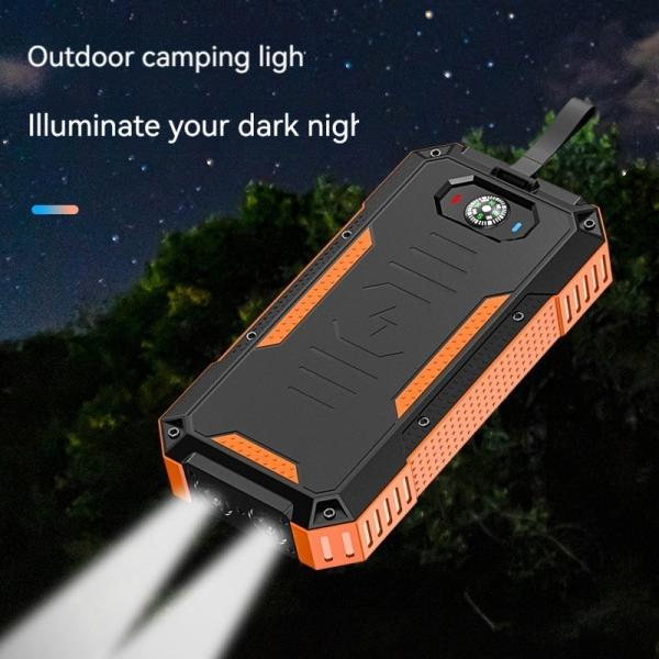 Quality 15W Output Power Private Mold Wireless Charging Solar Power Bank for iPhone for sale