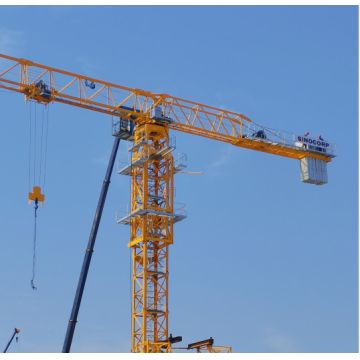 Quality flat top Tower Crane QTP6015-8 Better stability topless tower crane Factory for sale