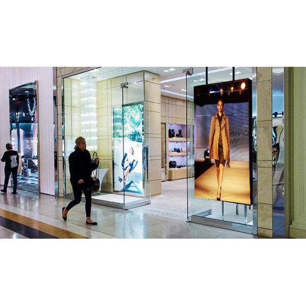 Quality P1.9 Pixel Digital Poster Display Hanging Indoor LED Screen Ultra Lightweight for sale