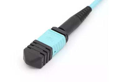 Quality MM Cable OM3 12 Fibers MPO/MTP Fiber Optic Patch Cord for sale