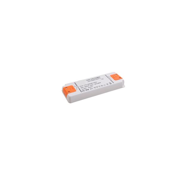 Quality Indoor Lighting Ultra Thin LED Driver 40W 24V Anticorrosive Plastic for sale