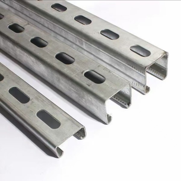 Quality 12 Gauge Solid Strut Channel Steel Section Mild Steel For Structural Constructio for sale