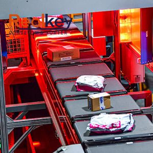 Quality Large Capacity Cross Belt Sorter System In Warehouse Logistic E Commerce Courier for sale