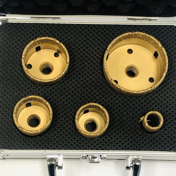 Quality Wax Filled Dry Porcelain Diamond Core Drill Bits 20-68mm Outer Diameter for sale