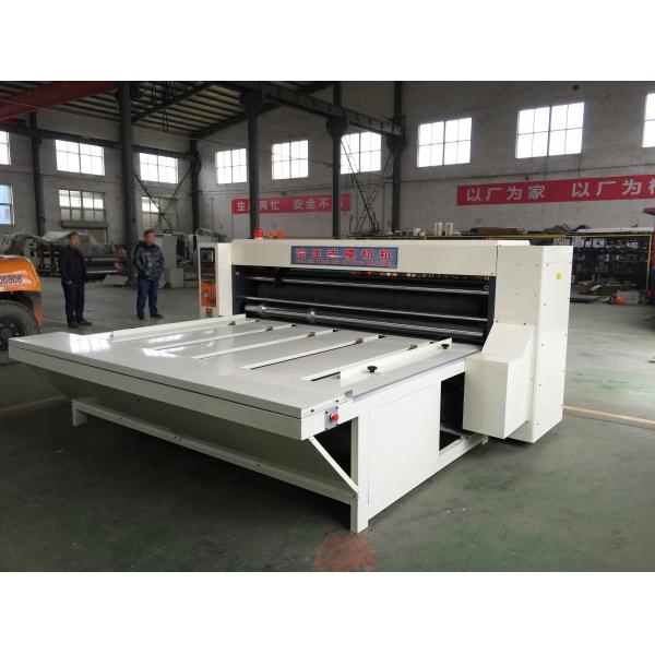 Quality 2400 Model Rotary Die Cutter Machine , Corrugated Board Cutting Machine Semi for sale