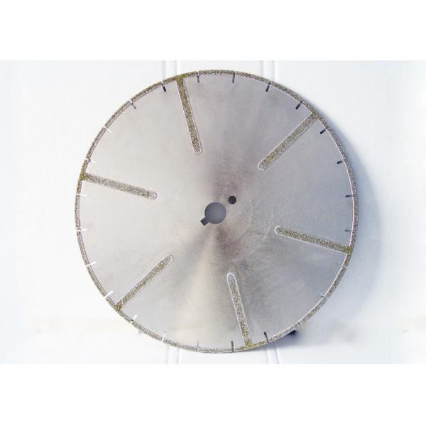 Quality Sharp Cutting Electroplated Diamond Blade Abrasives Hard Material 600mm for sale