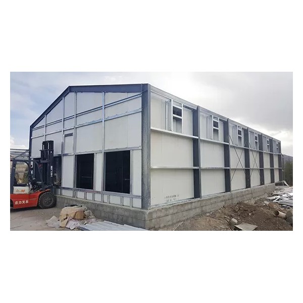Quality Detachable Steel Frame Chicken Coop Pre Engineered Easy Assemble Poultry House for sale