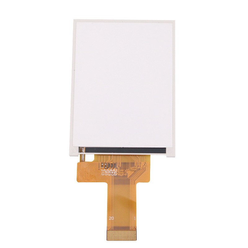 3.97 inch TFT LCD screen side view and connector details