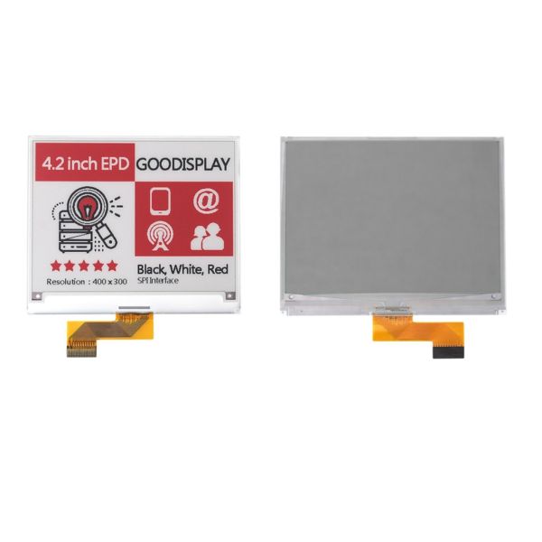 Quality 4.2inch 3-Color E Ink Display with 10s Fast Refresh and Partial Update for for sale