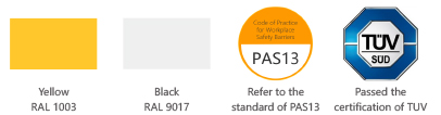 LC LS Safety Barrier Warehouse flexible anti-collision system FS-2023A