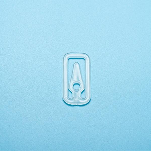 Quality Clear Small Square Plastic Cloth Shirt Clips for sale