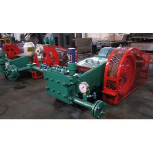 Quality Professional Lye / Polymer Pump , Three Cylinder Horizontal Plunger Type Pump for sale
