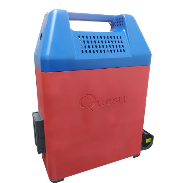 Quality Backpack Laser Rust Removal For Cleaning Wall Graffiti / Bridge / Roof for sale