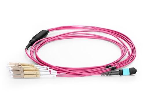 Quality 100% 3D Tested LC MPO MTP Patch Cord 8 Core 12 core 24 core 40g / 100g for sale