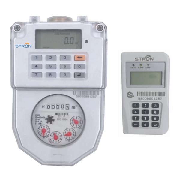 Quality Prepaid IP68 Waterproof R160 Smart Multi Jet Water Meter With CIU for sale
